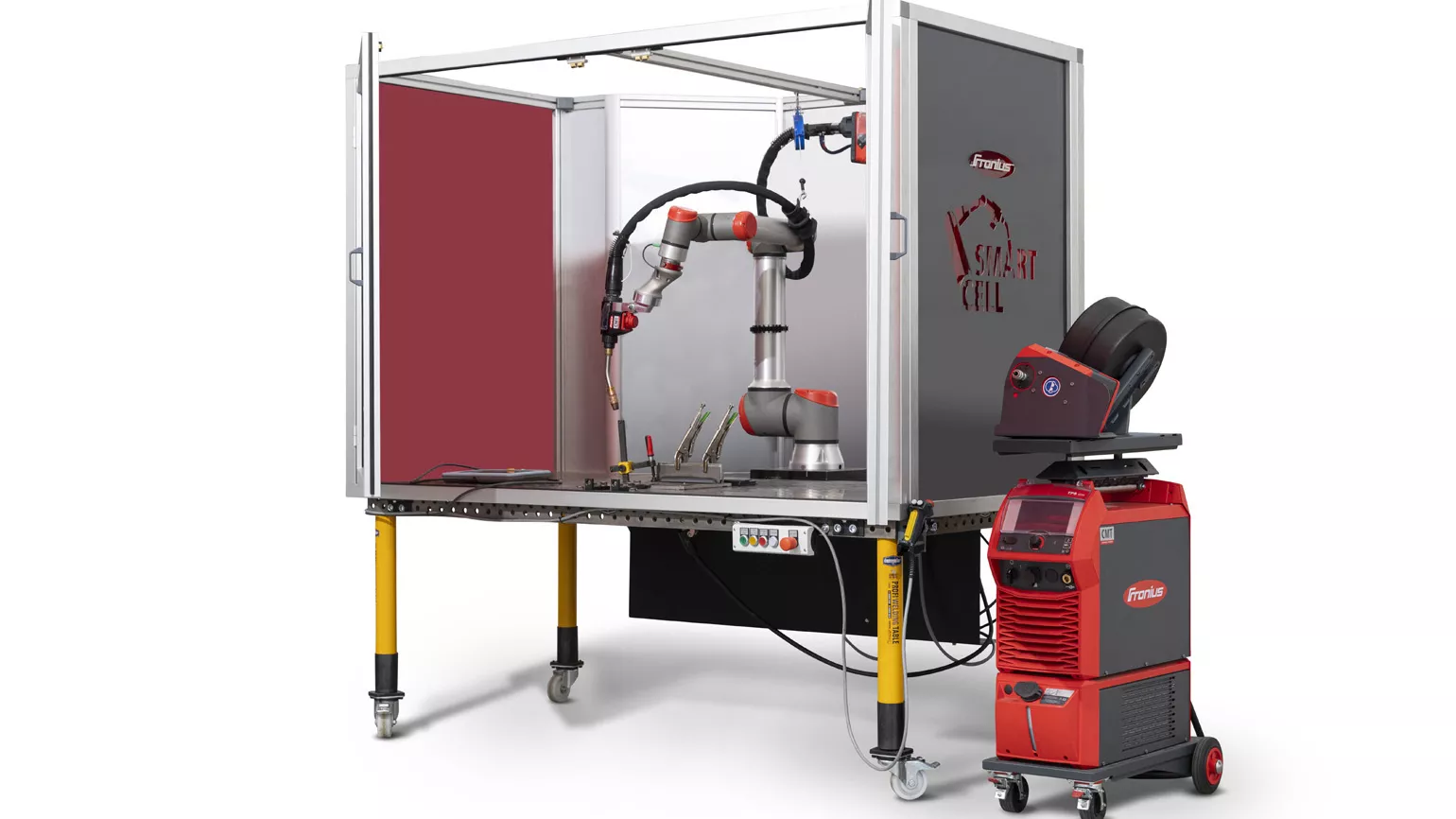 Starter-Paket für Cobot-Schweißzelle Fronius SmartCell