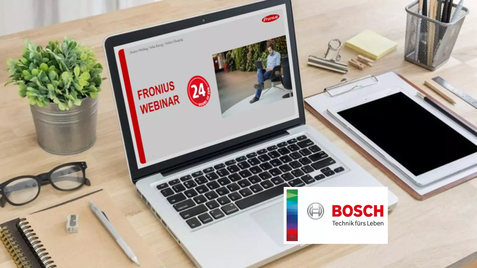 Bosch & Fronius / Energiemanager / Wärmepumpe / Speicher