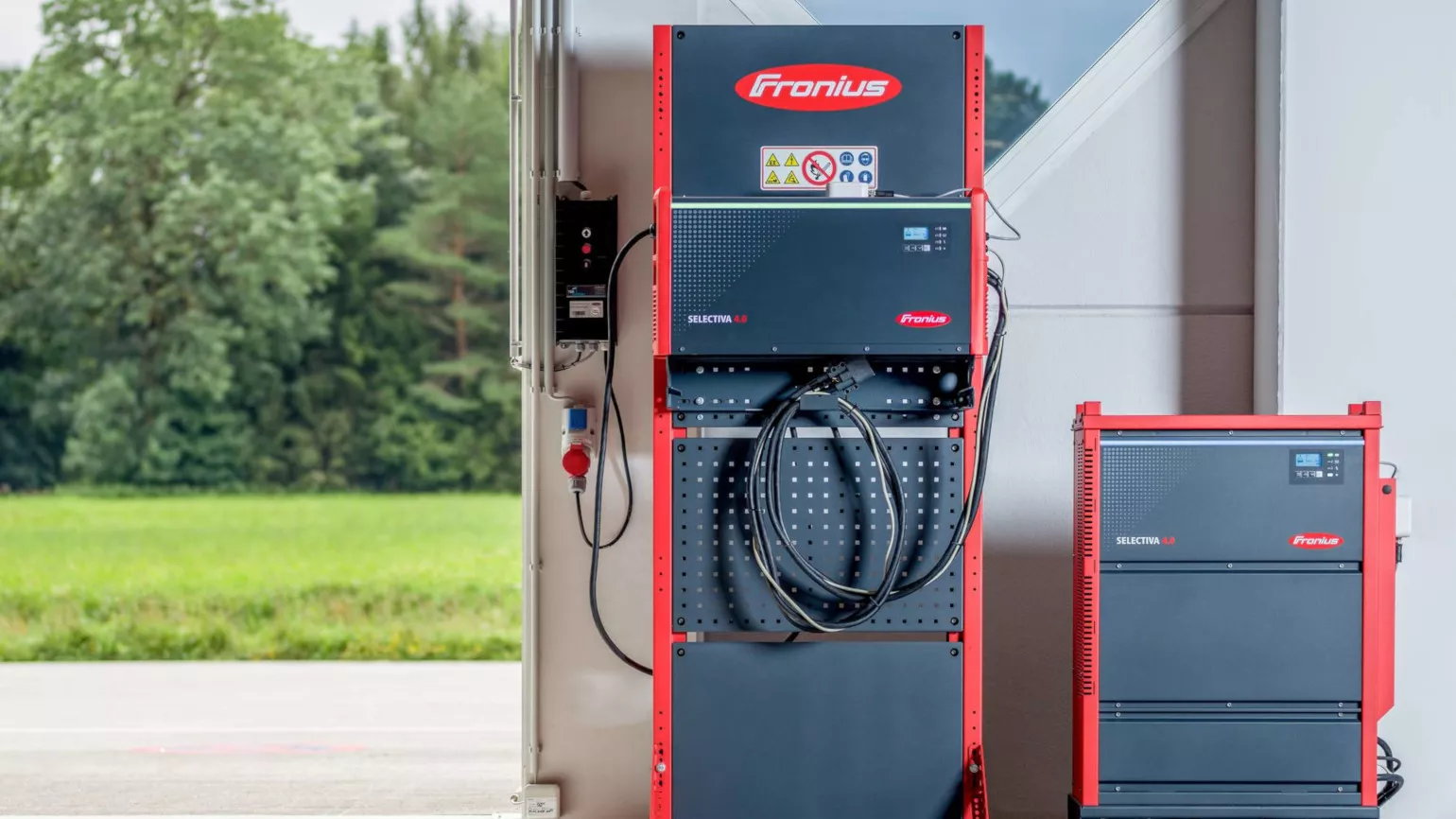 Fronius chargers for heavy-duty forklifts