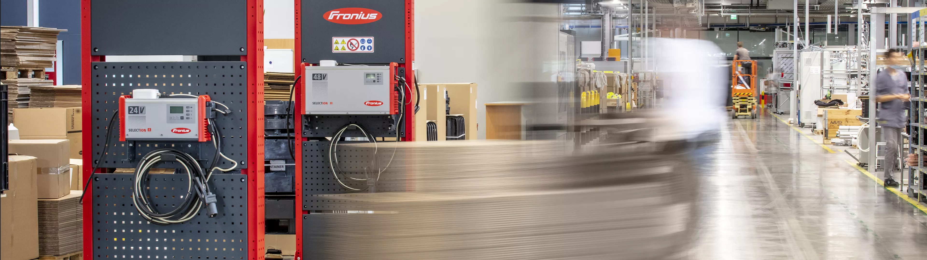 Fronius Lithium-Ion Battery Chargers for Intralogistics
