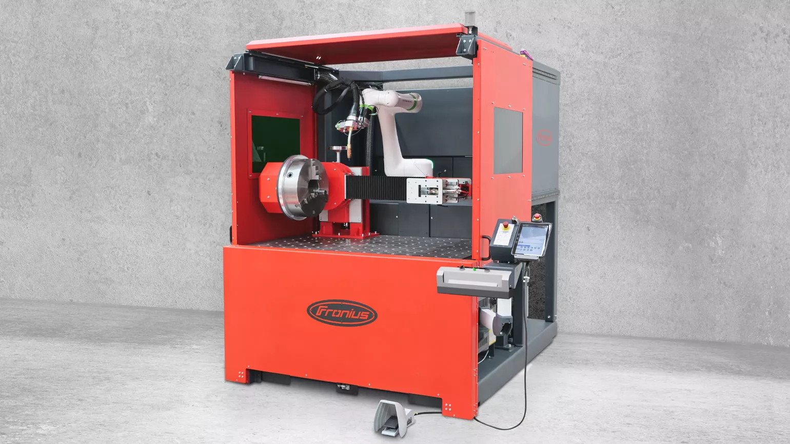 CWC-S Cobot welding cell from Fronius