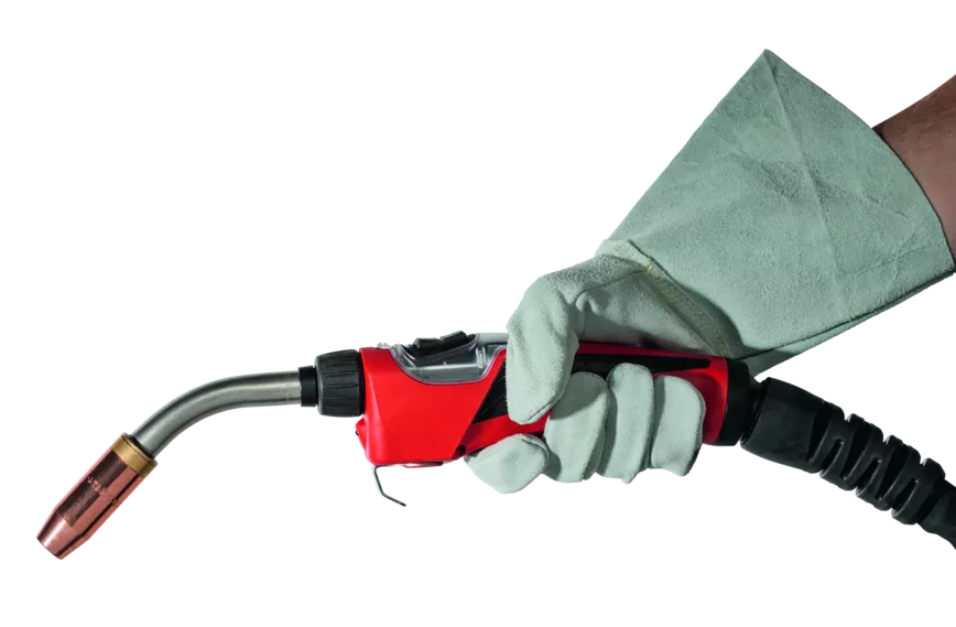 Gas-cooled MIG/MAG welding torches