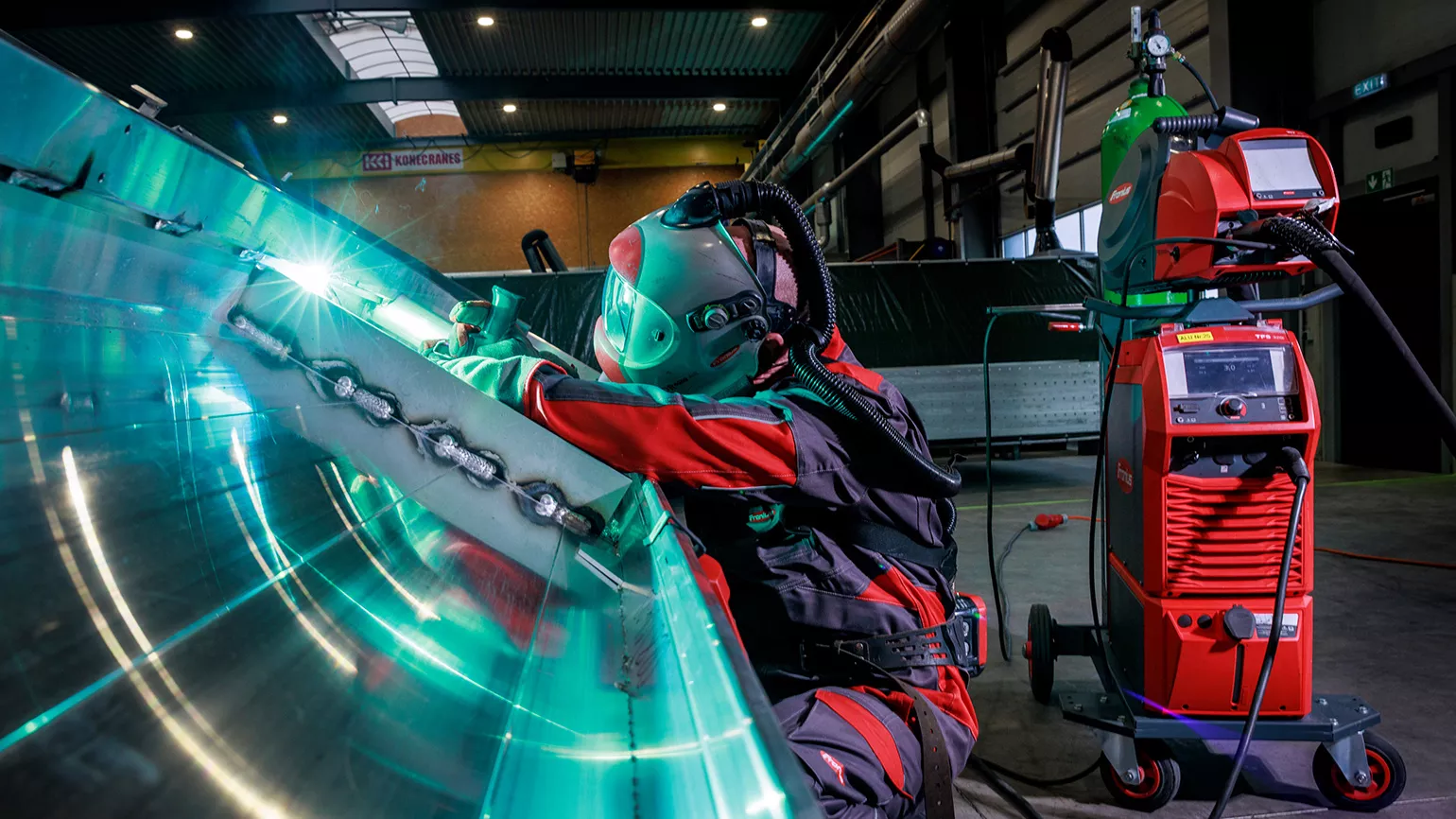 TPS/i : l’installation de soudage MIG/MAG intelligente