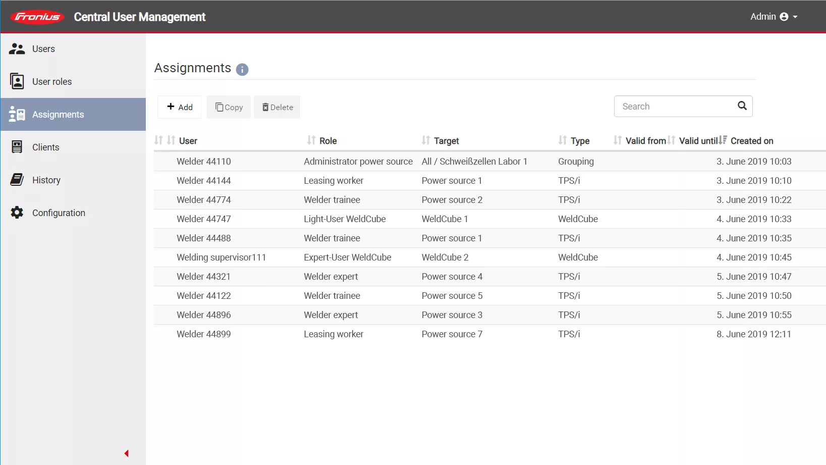 Save Time with Central User Management – TPS/i Welding System