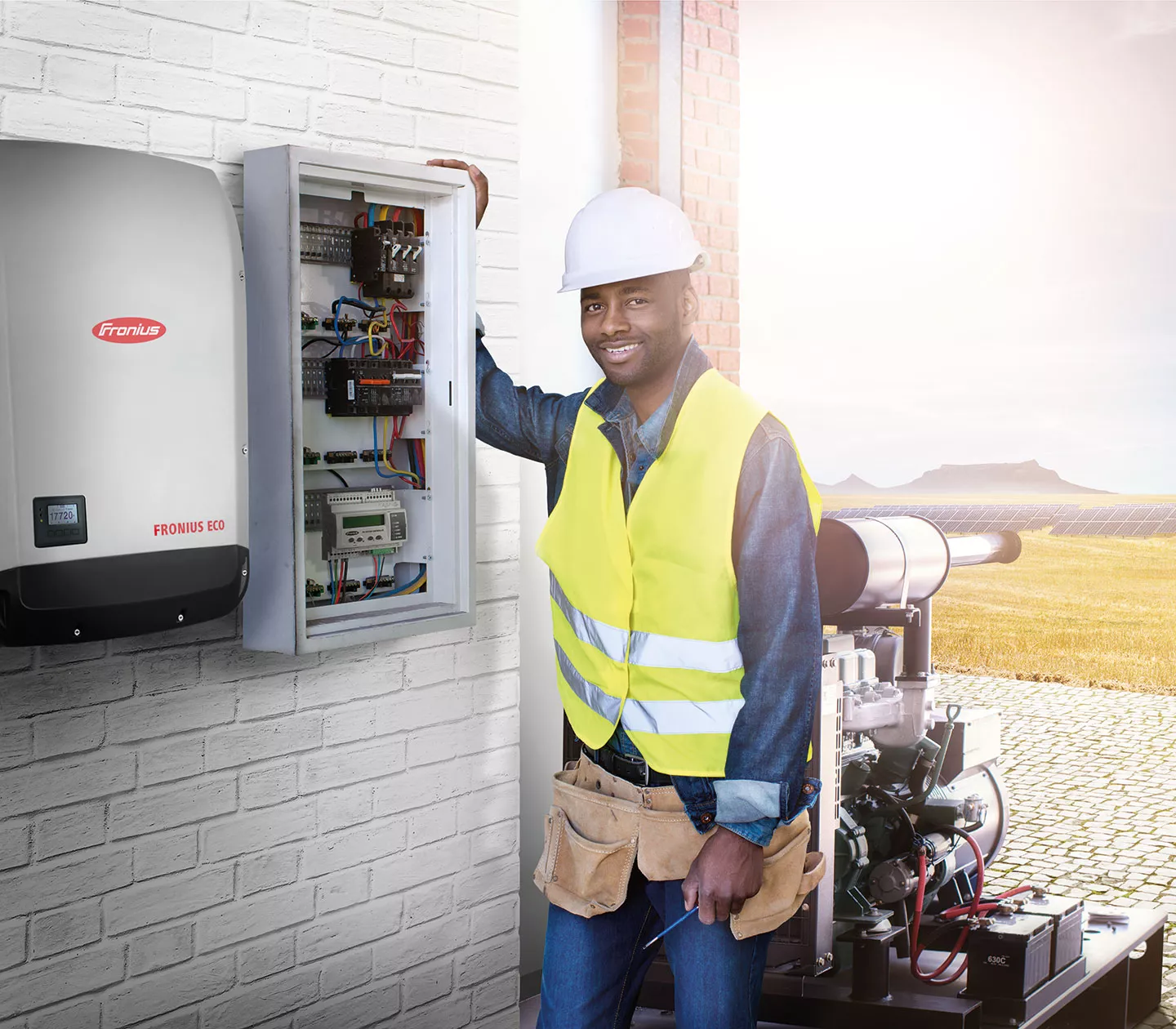 Fronius PV-Genset Lösung Advanced und Professional